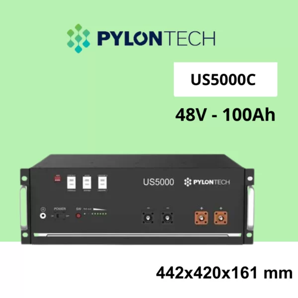 Pin lưu trữ Pylontech US5000 (48V 100Ah) - Điện năng lượng xanh